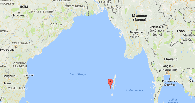 Google map North Sentinel Island 2017-05-21 at 7.31.18 AM | Historic ...