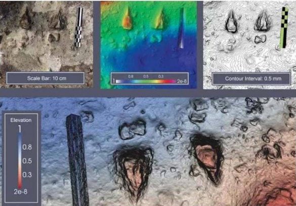 Prehistoric Human and Animal Tracks at Roccamonfina, Italy - Historic ...